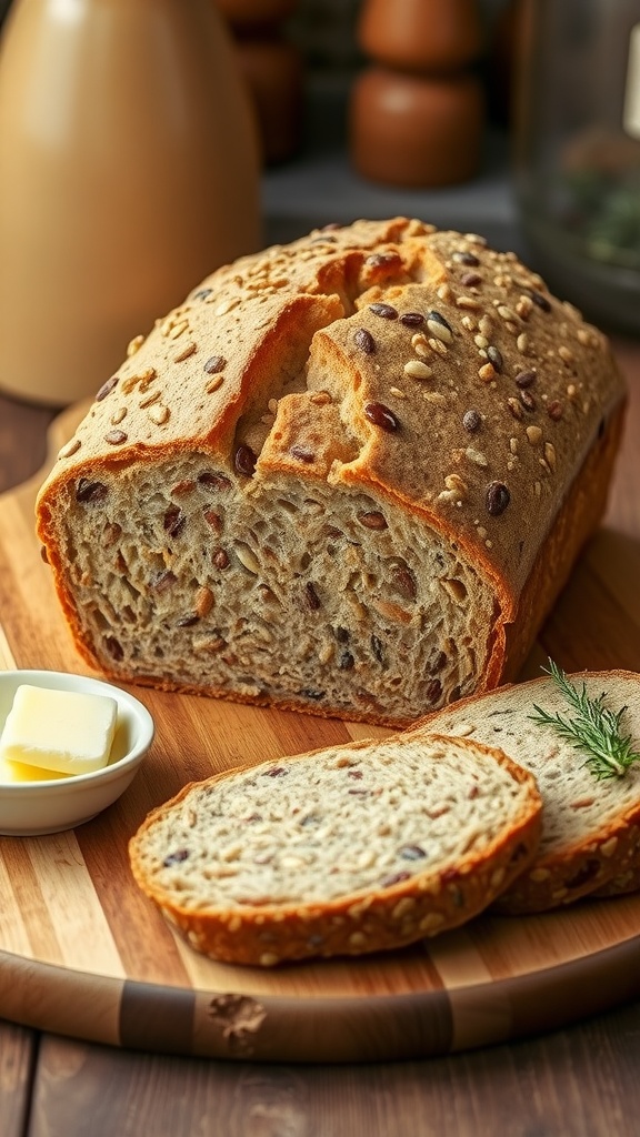 Nutty and Wholesome 7 Grain Bread Recipe for Bread Machines